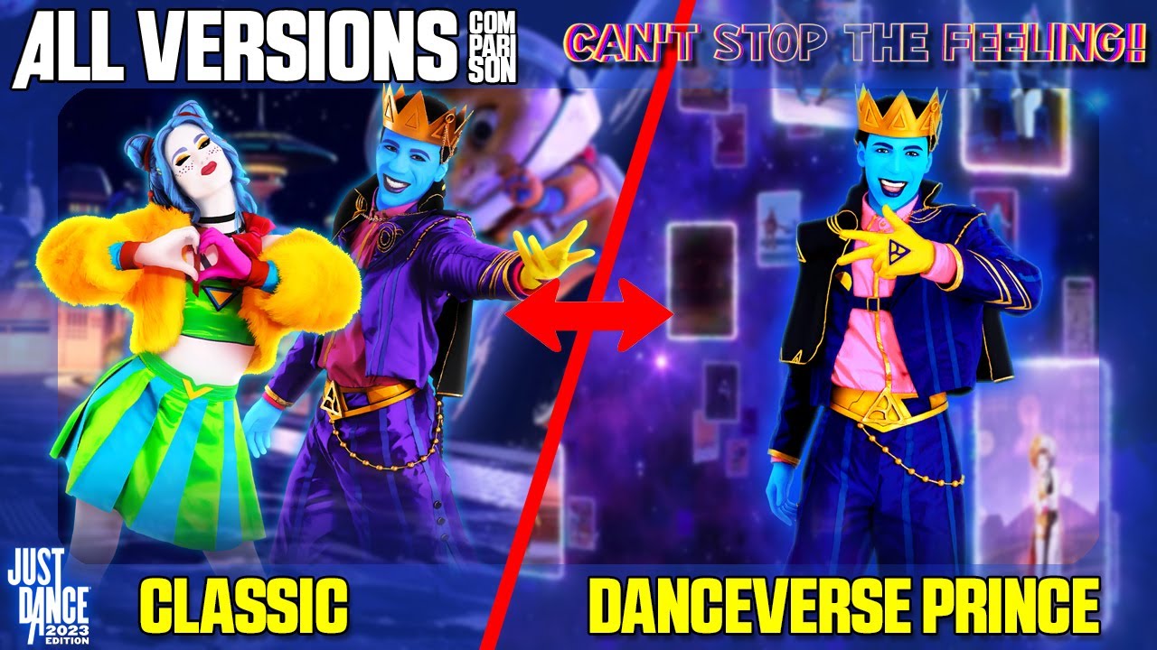COMPARING CAN'T STOP THE FEELING! | JUST DANCE COMPARISON [ALL VERSIONS ...