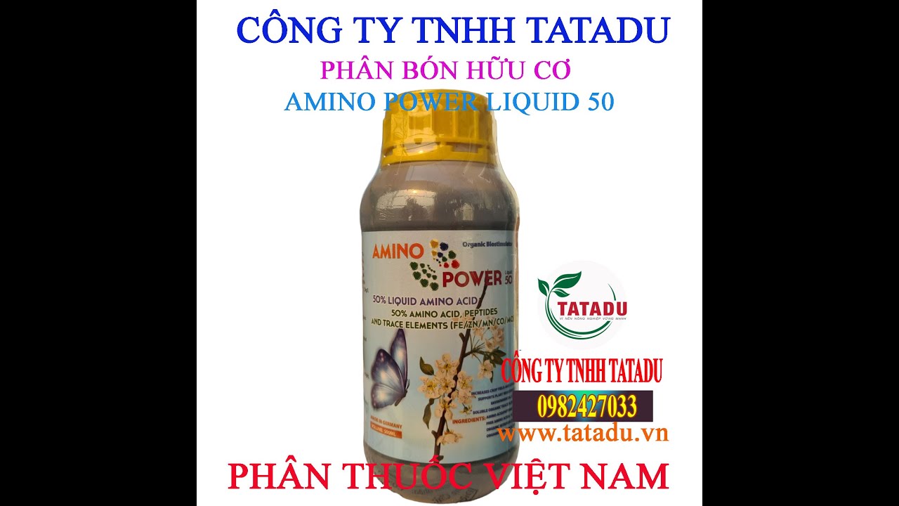 AMINO POWER LIQUID 50 – PHÂN BÓN HỮU CƠ - 0919817033 ...