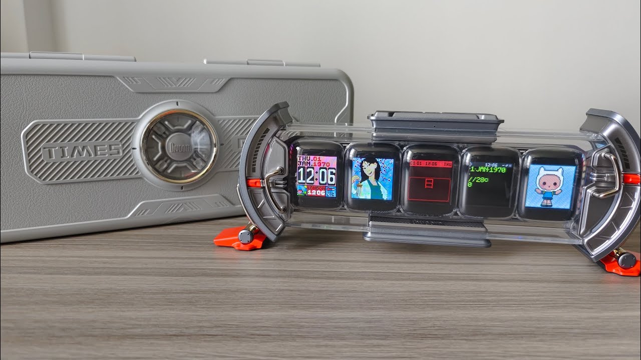 Divoom Time Gate- Pixel Multi Screen Display Clock, One of the Best ...