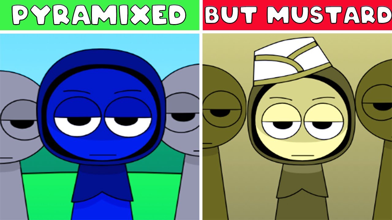Incredibox Sprunki Pyramixed BUT MUSTARD Version - YouTube