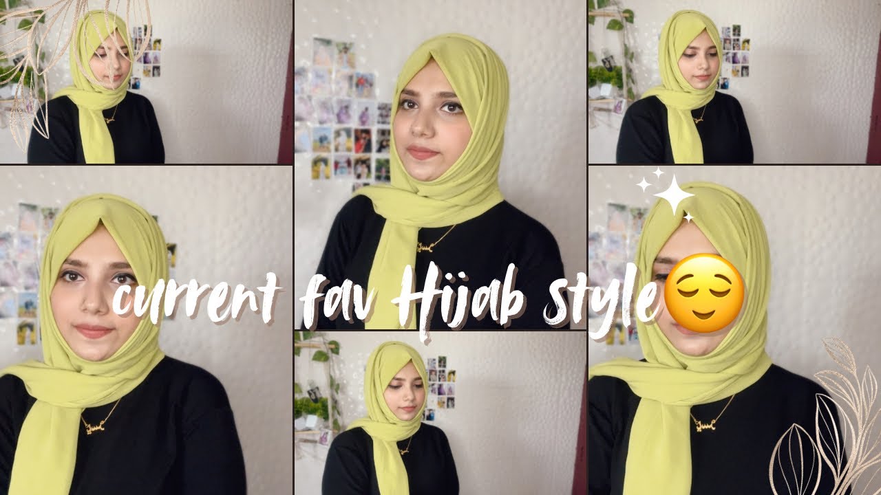 🧕Easy hijab tutorial | My everyday hijab style | current Fav🧕🤌🏻 ️‍🔥 ...