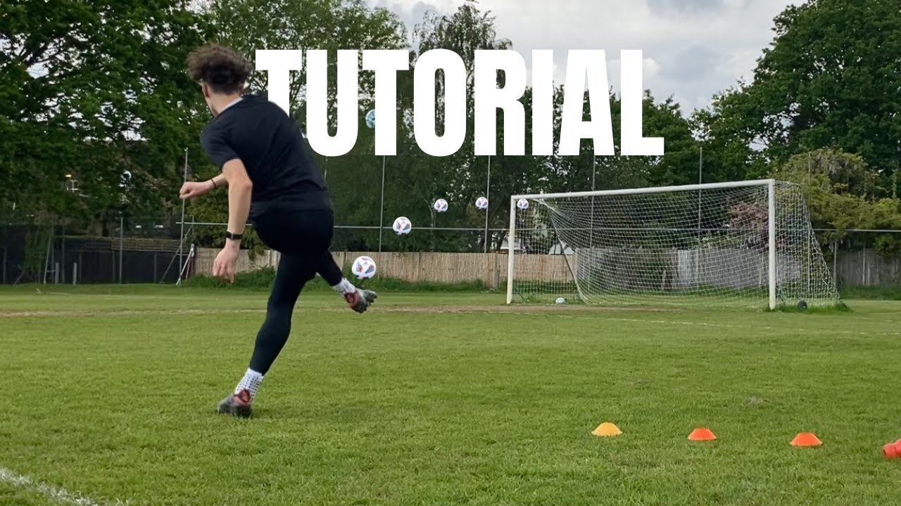 How To Do The Most Underrated Shot In Football - YouTube