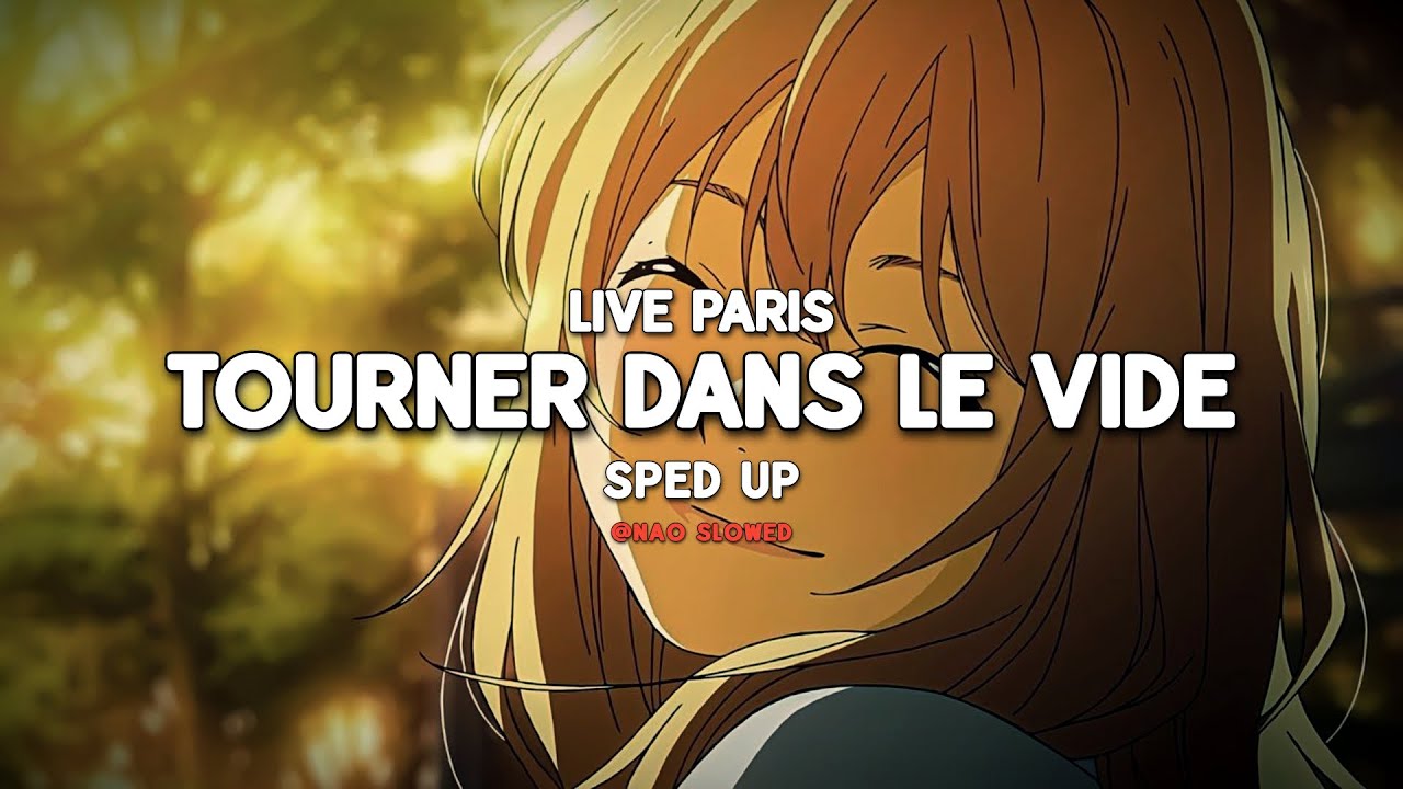 Indila - Tourner dans le vide (Live - Paris) (sped up) - YouTube