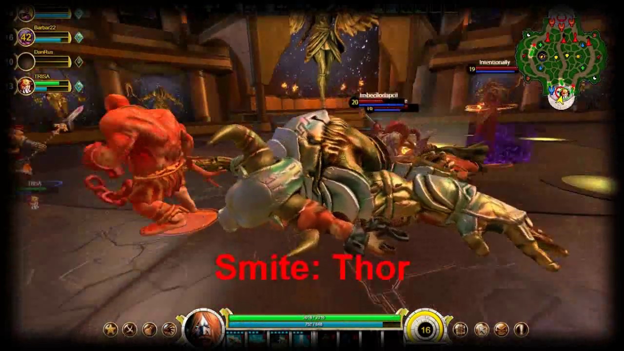 Smite: Thor Ultimates compilation - YouTube