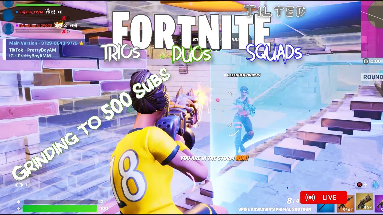 FORTNITE LIVE Stream Right Now | Fortnite LIVE with Viewers | Burnsey ...