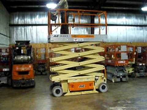 JLG 2630 Scissor Lift (236001) - YouTube