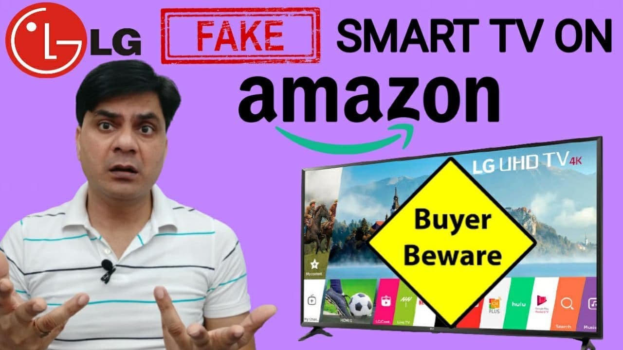 LG Fake Smart Tv on Amazon | Big Scam | Beware - YouTube