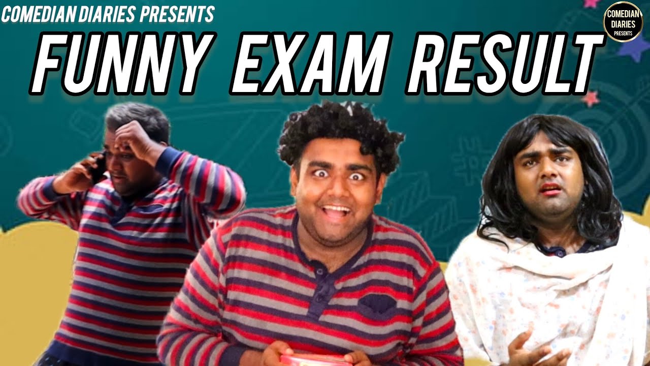 Funny Exam result sences | Part-1 | Latest comedy video | Suhail Ahmed ...