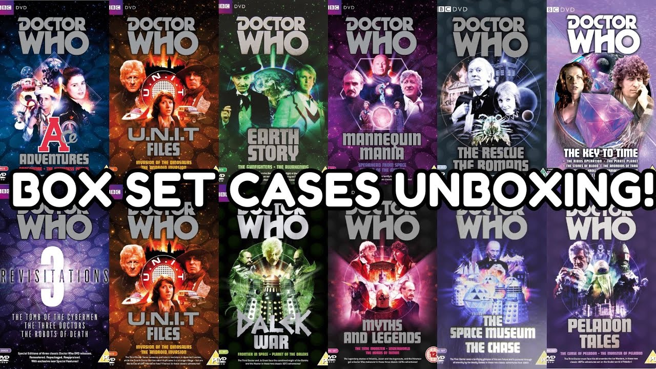 Doctor Who Box Set Cases Unboxing from John Fischer! - YouTube