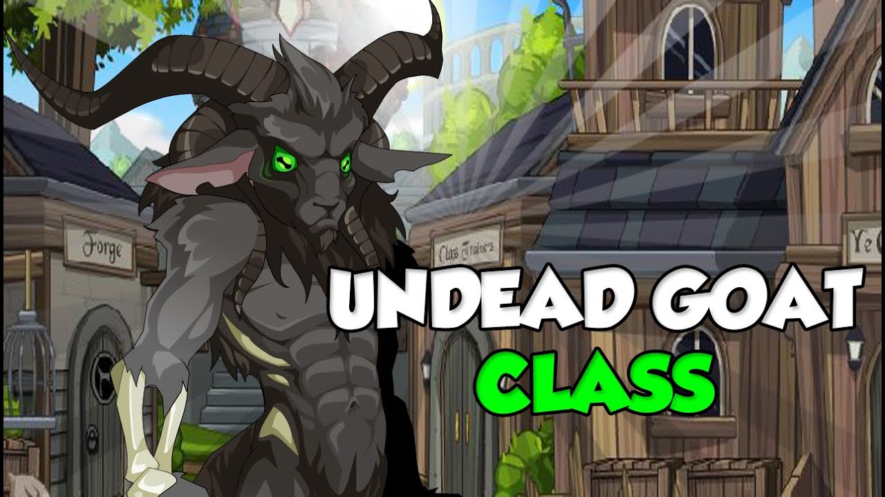 =AQW= Undead Goat Class PvP + Enchantments - YouTube