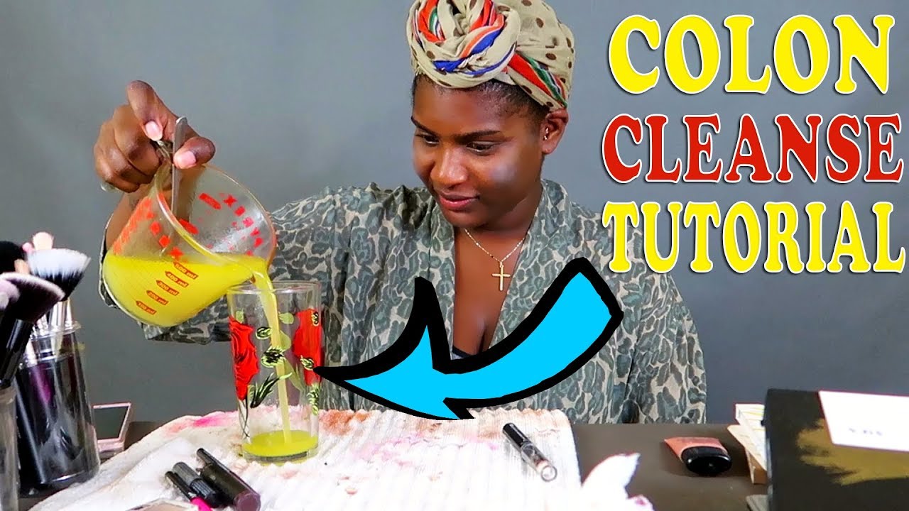 A Natural Way To Do A Colon Cleanse At Home Tutorial - YouTube