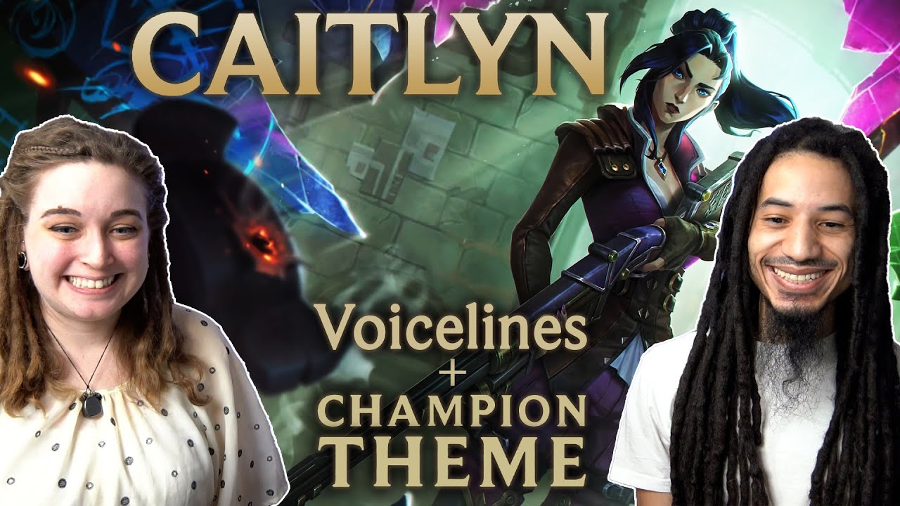 Arcane fans react to Caitlyn Voicelines & Theme | League Of Legends ...