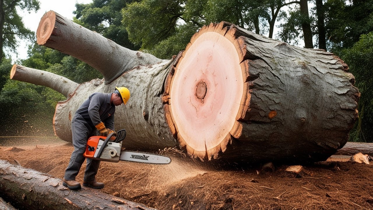 Top Arborist Reveals Best Tree Cutting Techniques - YouTube