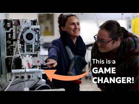 A Scanning Electron Microscope comes to The Mariners' Conservation Lab ...