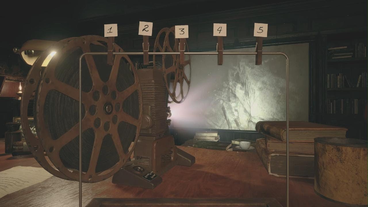 Resident Evil Village_projector code - YouTube