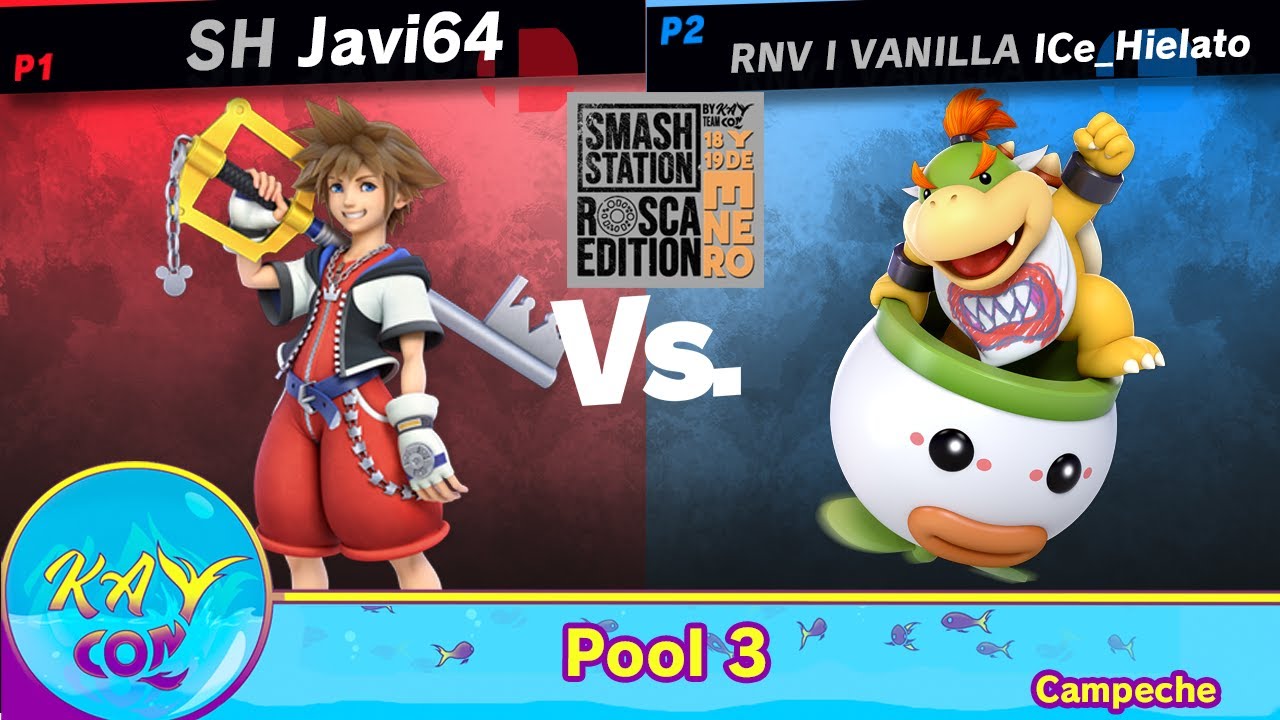 Smash Station #5 - Javi64 (Sora) vs ICe_Hielato (Bowser junior), Pool 3 ...