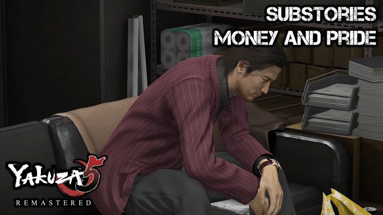 Yakuza 5 Remastered | Akiyama Substories - Money and Pride - YouTube