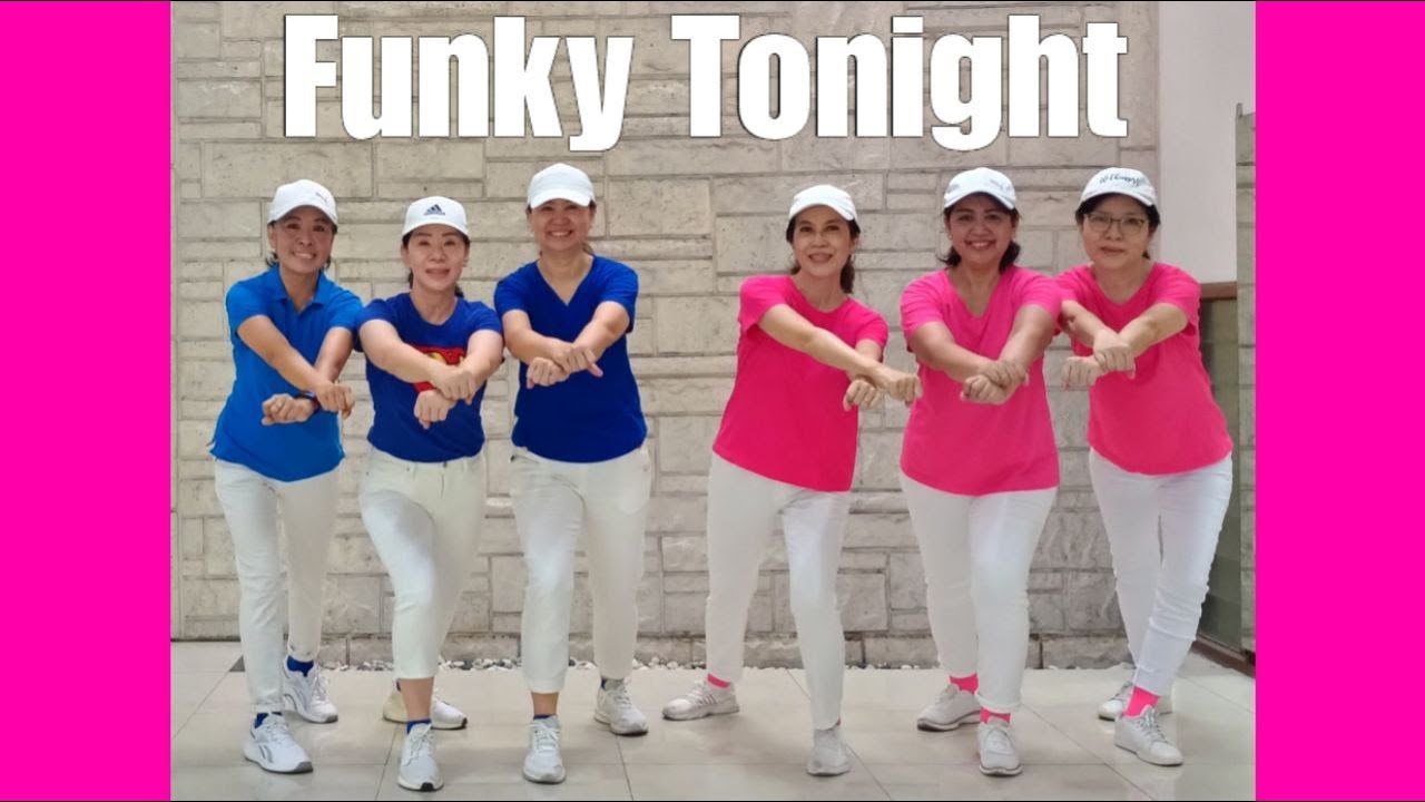Funky Tonight Line Dance (demo & count) - YouTube