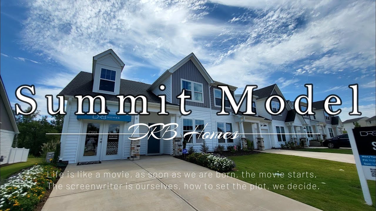 Summit Model | DRB Homes | #modelhometour #newconstruction # ...