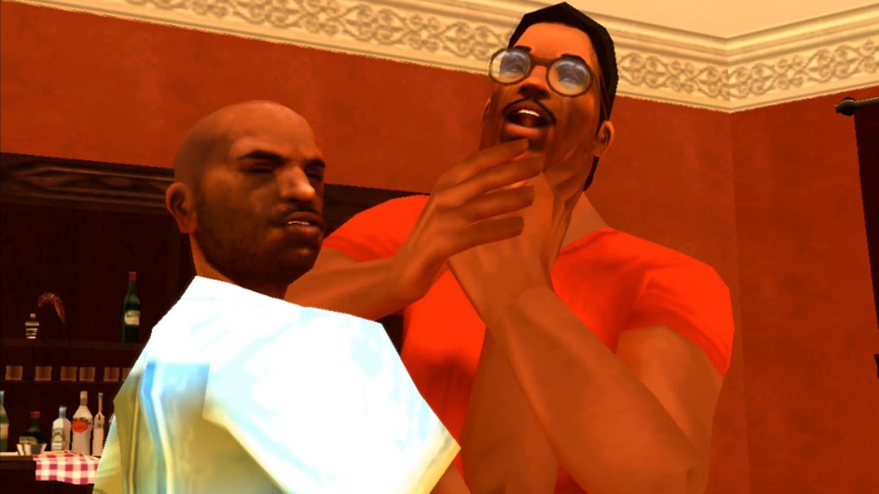 GTA Vice City Stories - Vic Threatens Lance; Their Mom Janet Vance ...