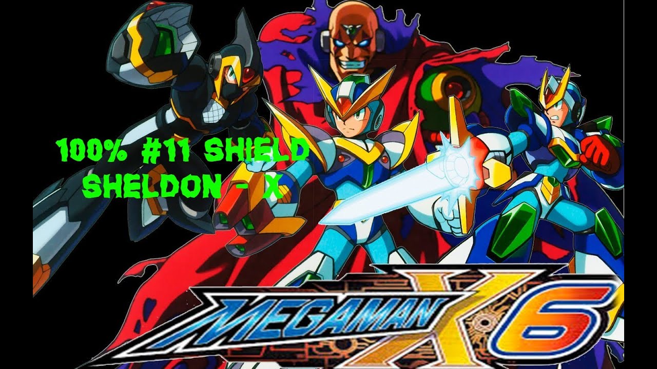 Mega Man X6 Guía 100% Shield Sheldon - X Parte 11 - YouTube