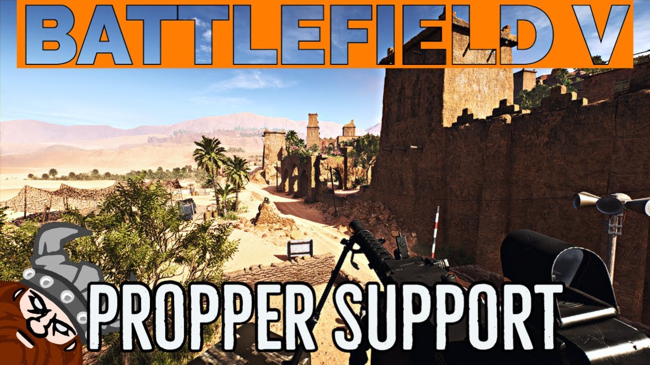 How to Play Support in Battlefield 5? BF5 Support Guide - YouTube