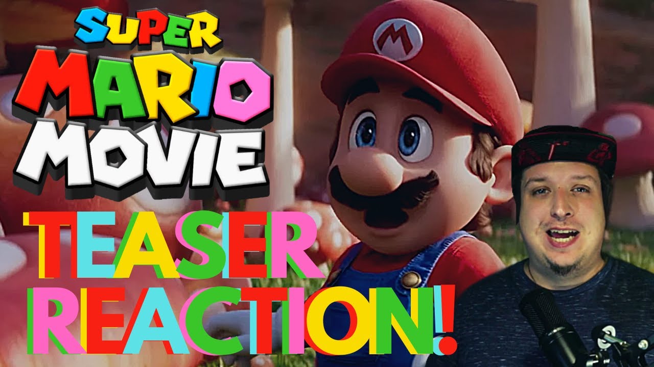 SUPER MARIO Movie TEASER REACTION!!! - YouTube