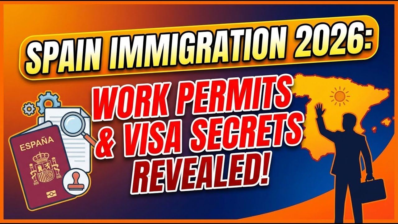 Spain Immigration 2026: Work Permits & Visa Secrets Revealed! - YouTube