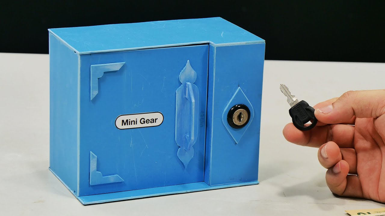 Homemade a Safe from PVC - YouTube