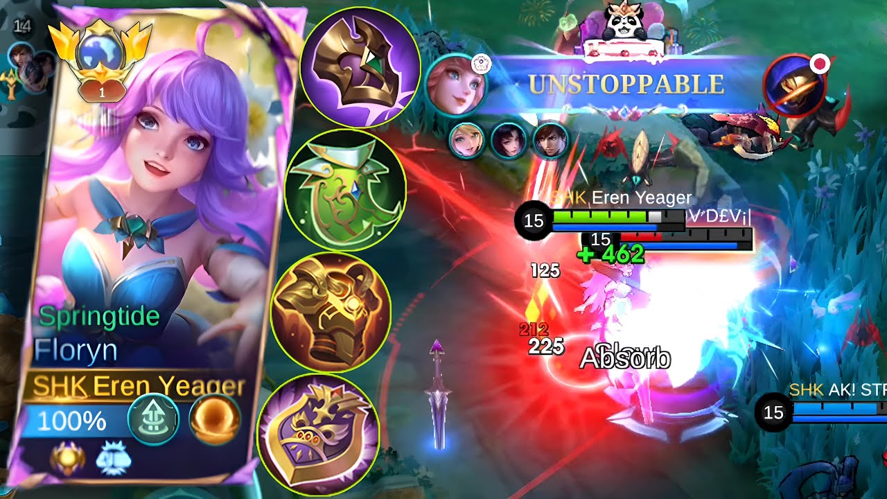 FLORYN TANK BUILD! ( new meta? ) | MLBB - YouTube