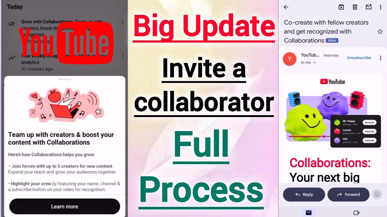 YouTube Collaboration Feature Explained 2025 | Grow Faster with ...