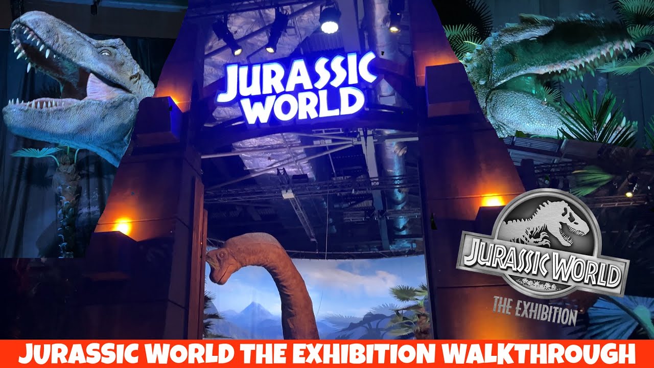 Jurassic World: The Exhibition - Walkthrough Experience - YouTube