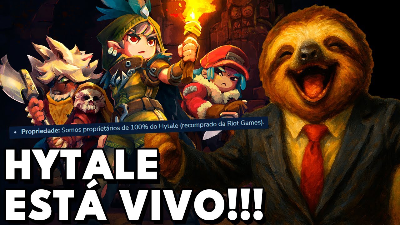 HYTALE VIVE! RIOT PERDEU OS DIREITOS DE HYTALE QUE VOLTAM PARA O ...