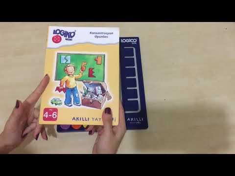 LOGİCO MİNİ - AKILLI DÜĞMELER | 2.KİTAP KONSANTRASYON OYUNLARI | AKIL VE ZEKA OYUNLARI