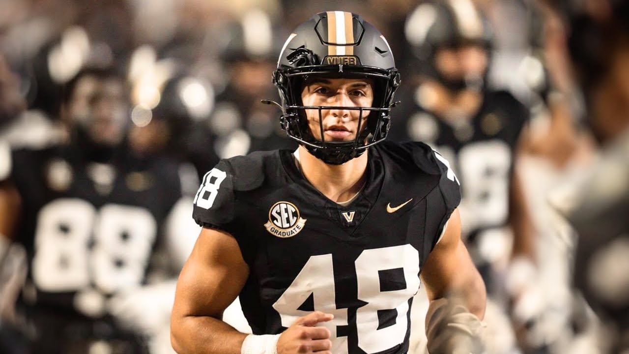 Julian Ashby College Highlights, Vanderbilt LS | New England Patriots 2025 NFL Draft Pick - YouTube