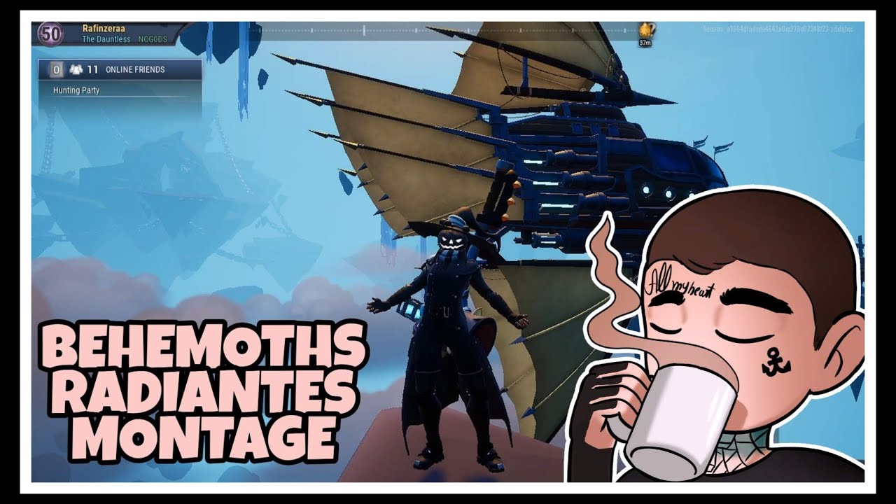 Radiant Behemoths Montage w/ Hammer - Dauntless Gameplay - YouTube