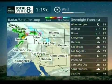 Weather Channel January/February 2018 Evening 1 - 20 - YouTube