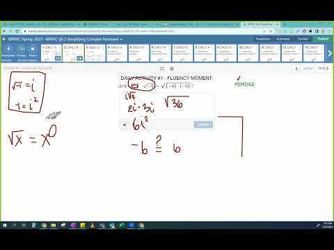 Multiplying Square Roots of Negative Numbers and Complex Numbers - YouTube
