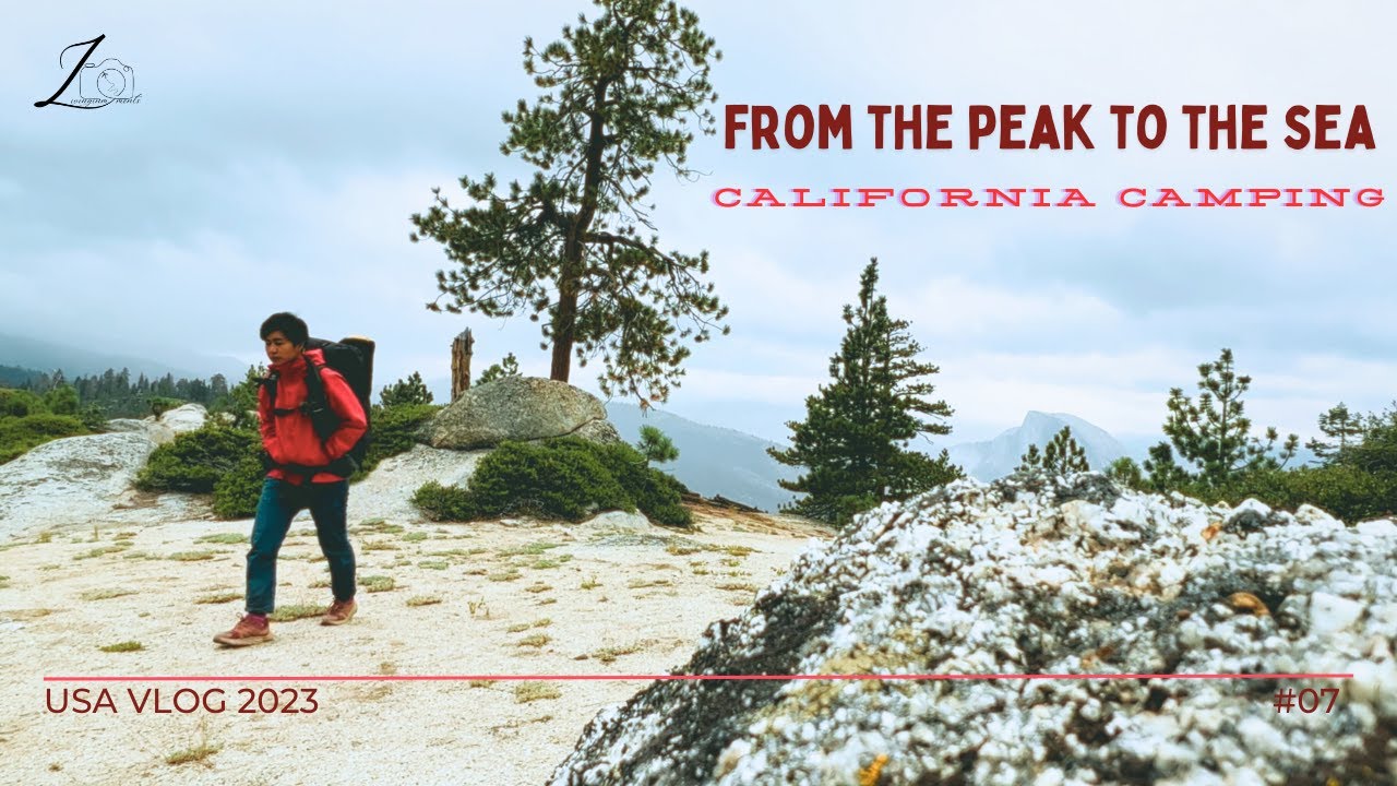 YOSEMITE'S EAGLE PEAK, Golden gate to STEEP RAVINE: CALIFORNIA Adventures! (US Vlog 7/7 Finale ...