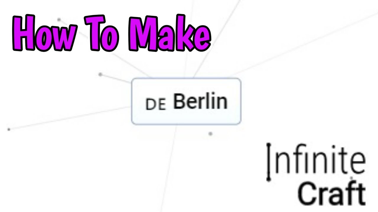 How To Make Berlin In Infinite Craft (2024) - YouTube