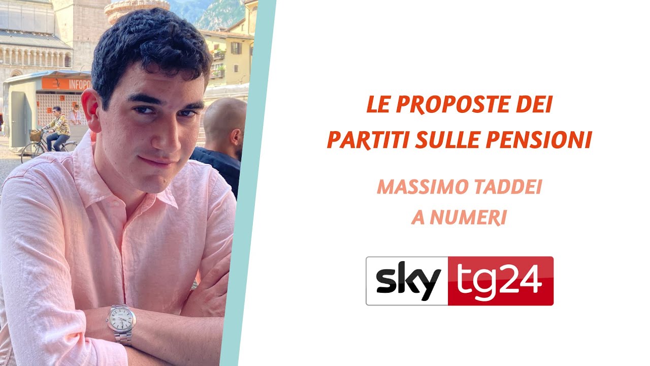 Le proposte dei partiti sulle pensioni - Massimo Taddei a Numeri - YouTube