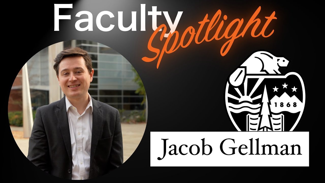 Faculty Spotlight: Professor Jacob Gellman - YouTube
