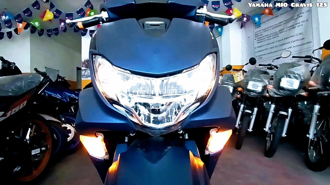 Yamaha MIO Gravis 125, Scooter na Macho,Bagay sa'Yo! - YouTube