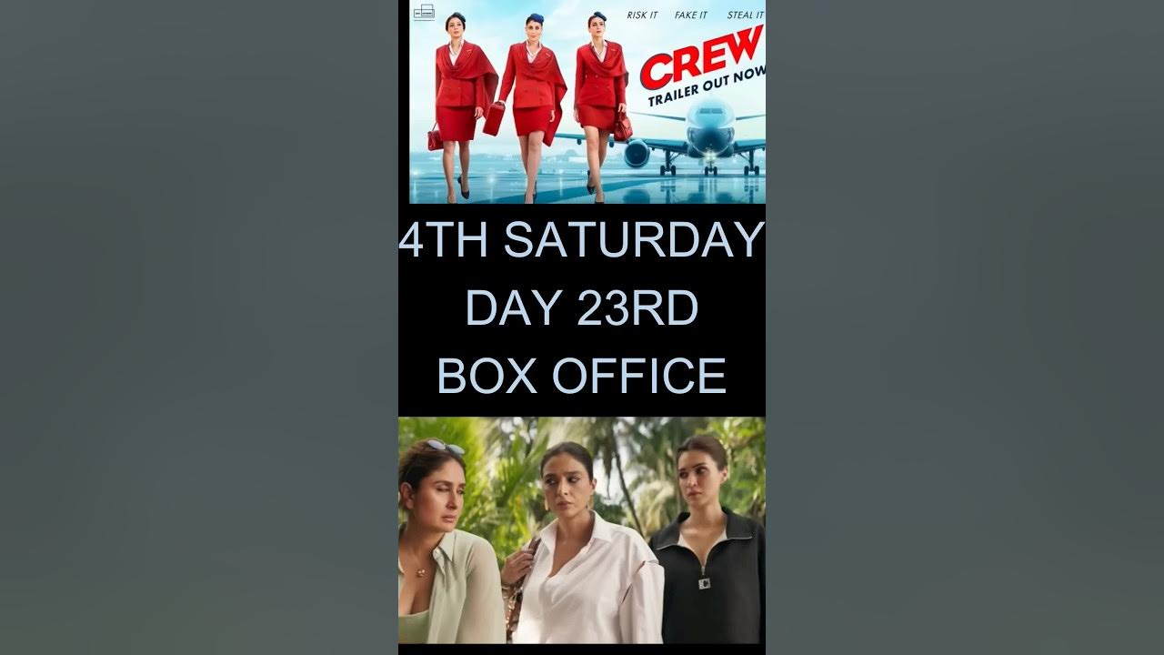 CREW MOVIE DAY 23 BOX OFFICE REPORT /VARAD VIJAY CHAWAN - YouTube