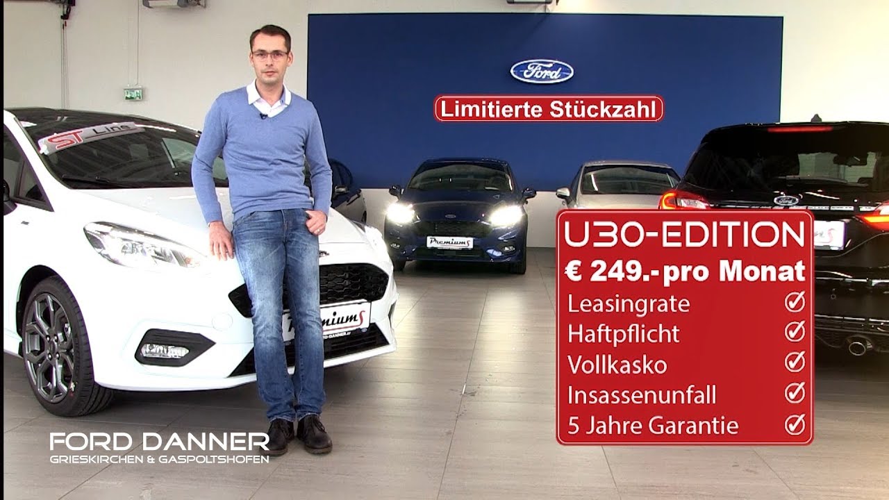 Ford Fiesta St-Line U30 Edition um 249 Euro pro Monat - YouTube