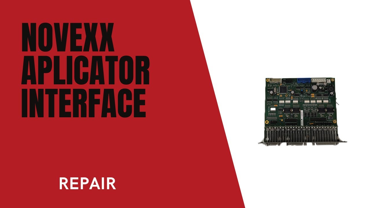 Novexx Applicator Interface PCB (1) Repair - YouTube