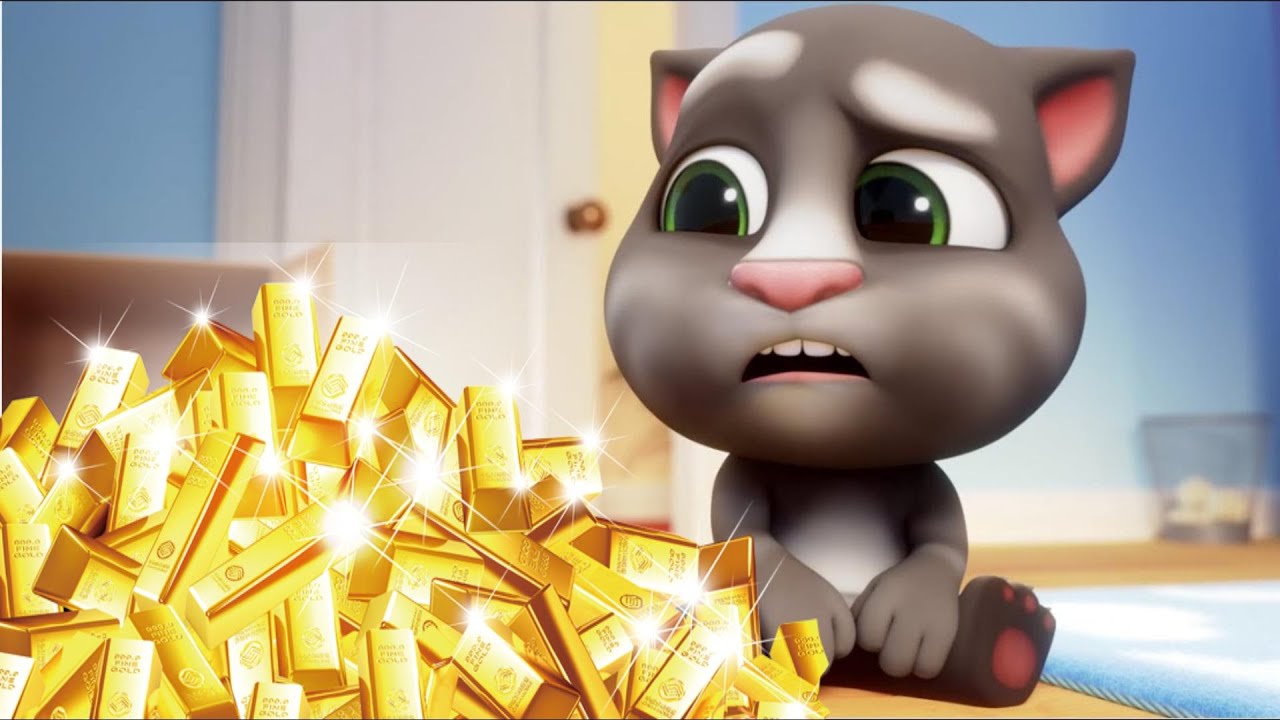 Talking Tom Gold Run Tom Tuki Taki Gameplay Android, iOS - YouTube