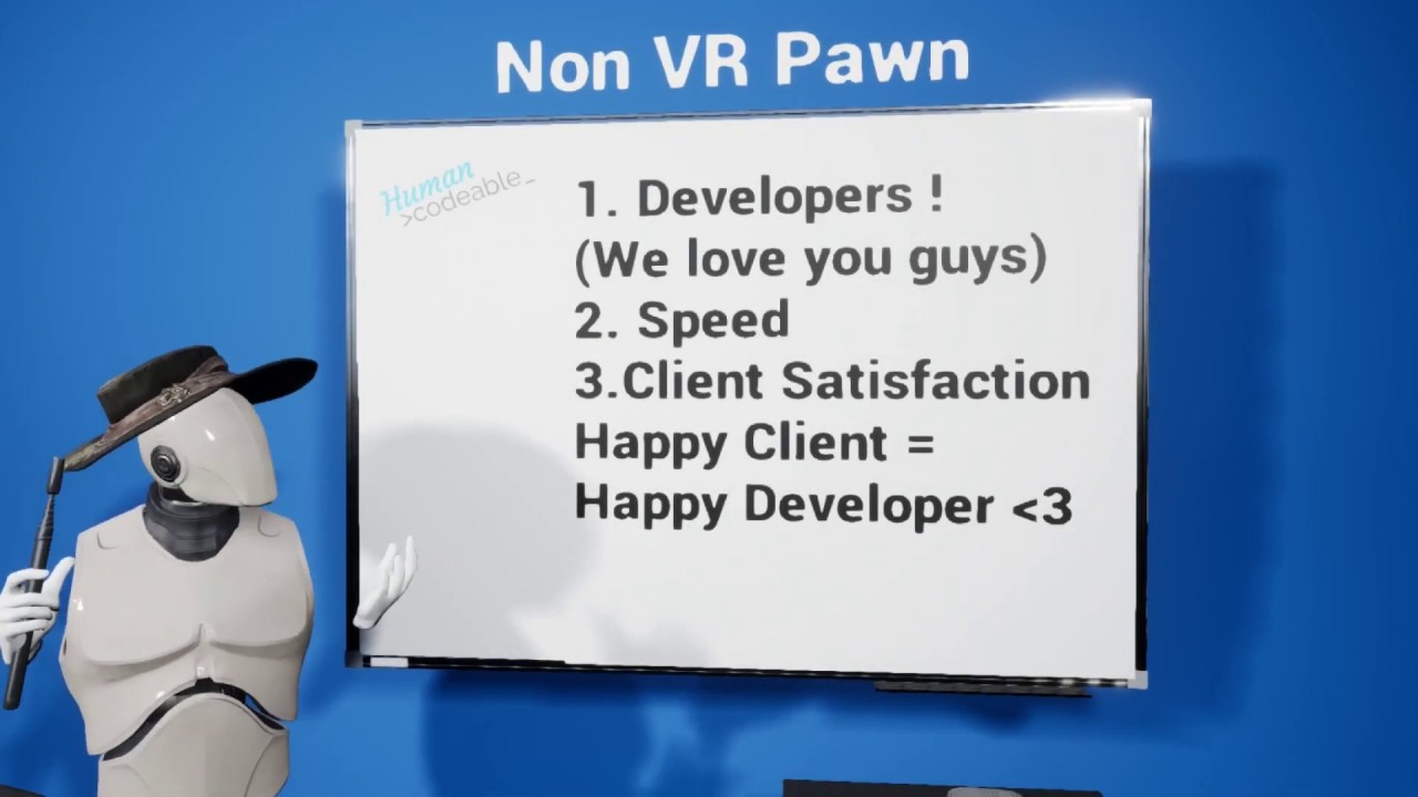 Advanced VR Framework 2.0 - NonVR Pawn Overview - YouTube