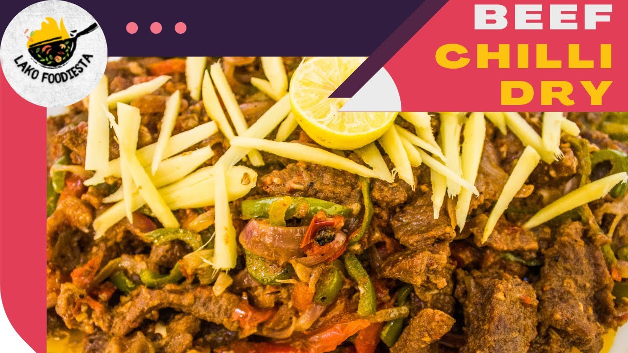Beef Dry Chilli | Chinese Recipe | Pakistani Street Food | - YouTube