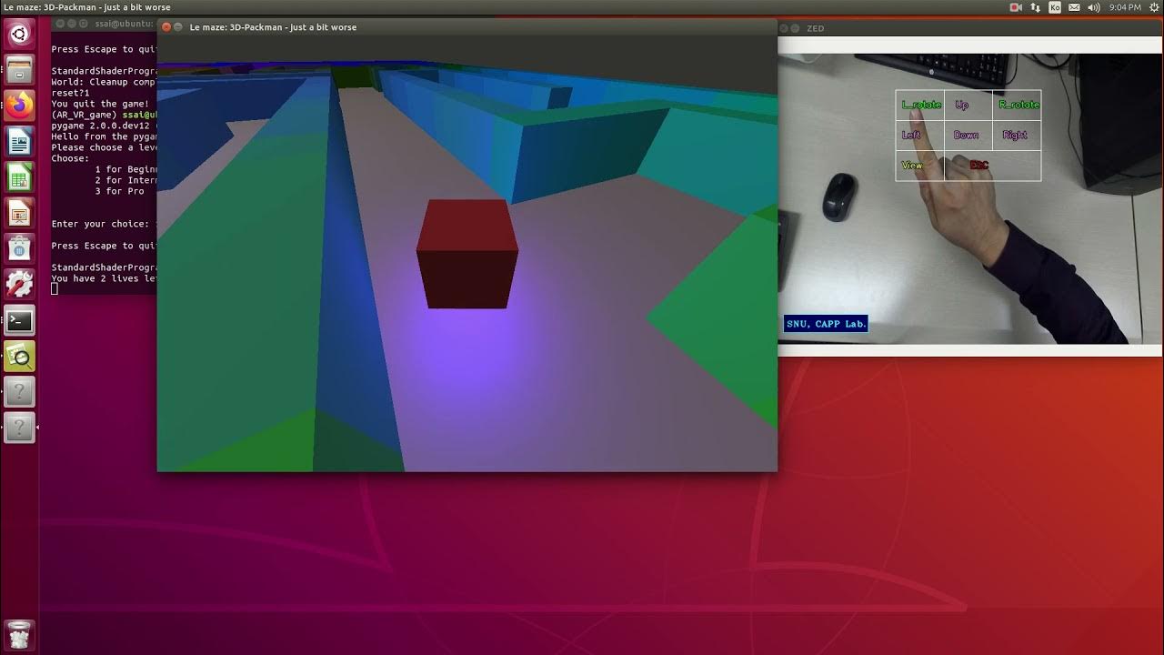 3D game control using yolov3 hand gesture recognition with RGBD camera ...